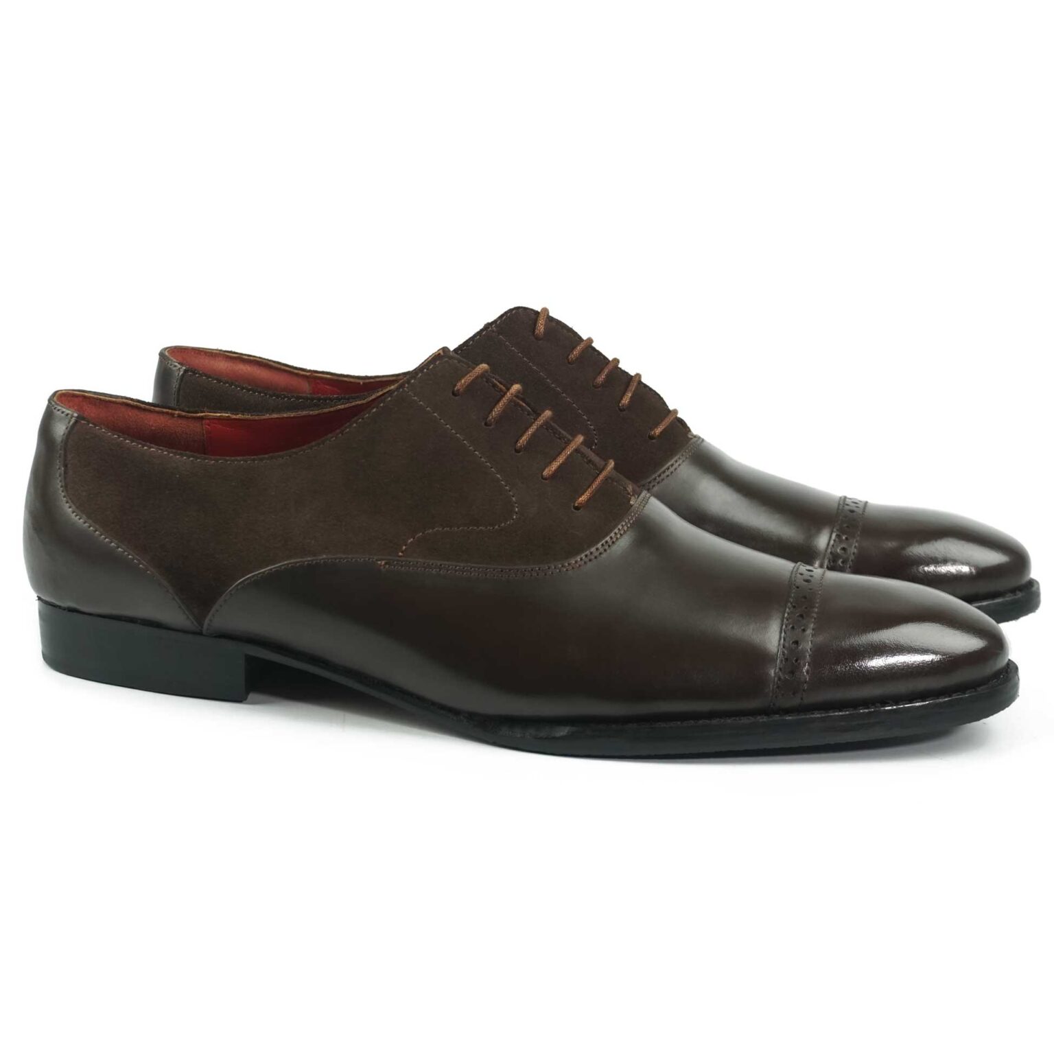 Dark Brown Balmoral Cap toe | Eco & Pana